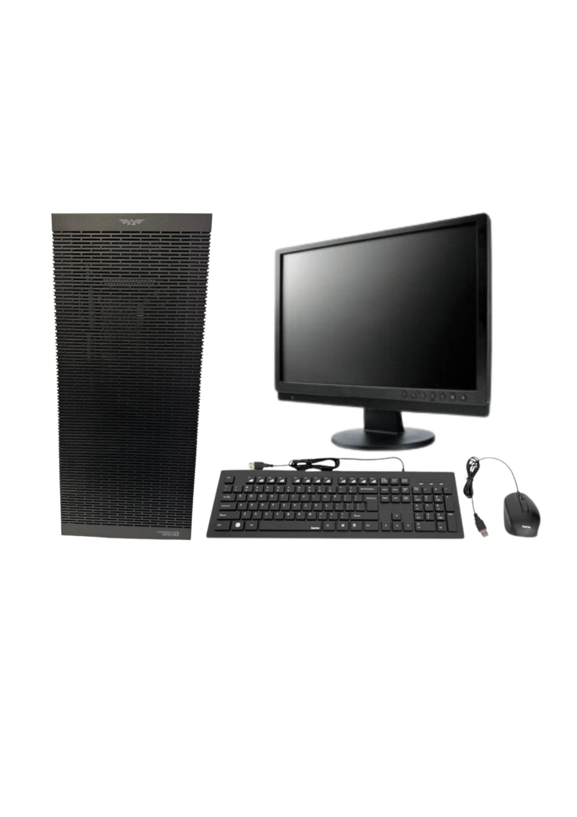 Avenger medium Gamer PC Combo | Intel Core i7 6700 @ 3 GHz| 16GB DDR4 ...